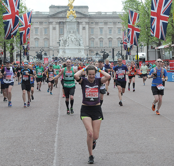Francesca Simpson’s 2017 Marathon run raises over £11k